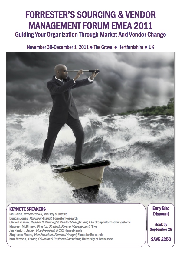 Sourcing & Vendor Management Forum EMEA 2011 – purchasing, supply chain ...